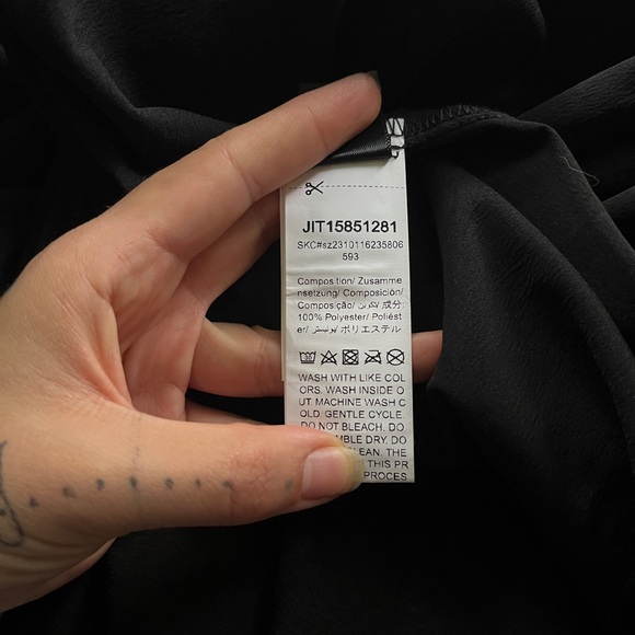 SHEIN | Dresses | Shein Black Maxi Hoochie Dress Strappy Cut Outs Size ...